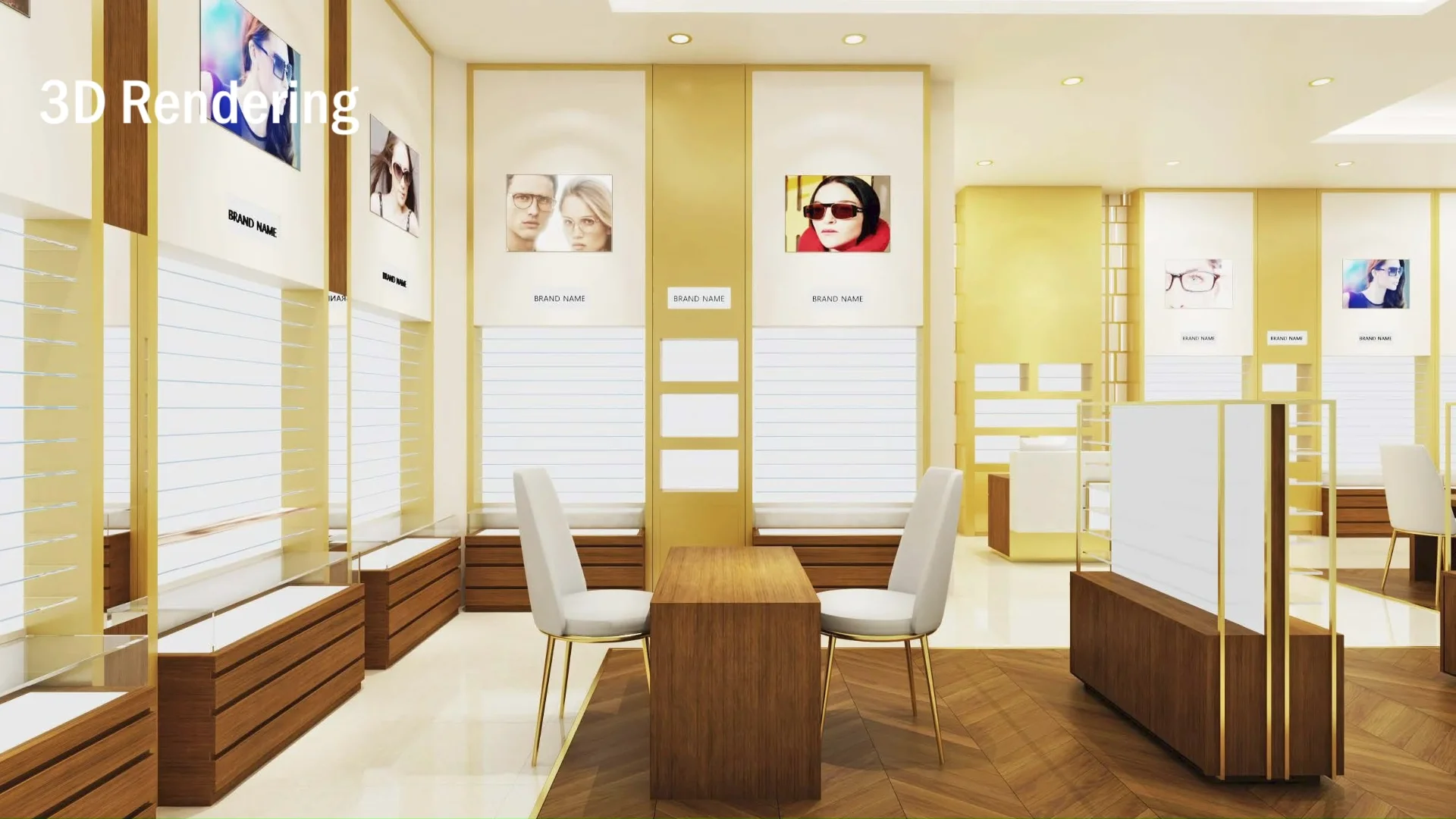 Classic Eyewear Shop Interior Design Commercial Retail Display ...
