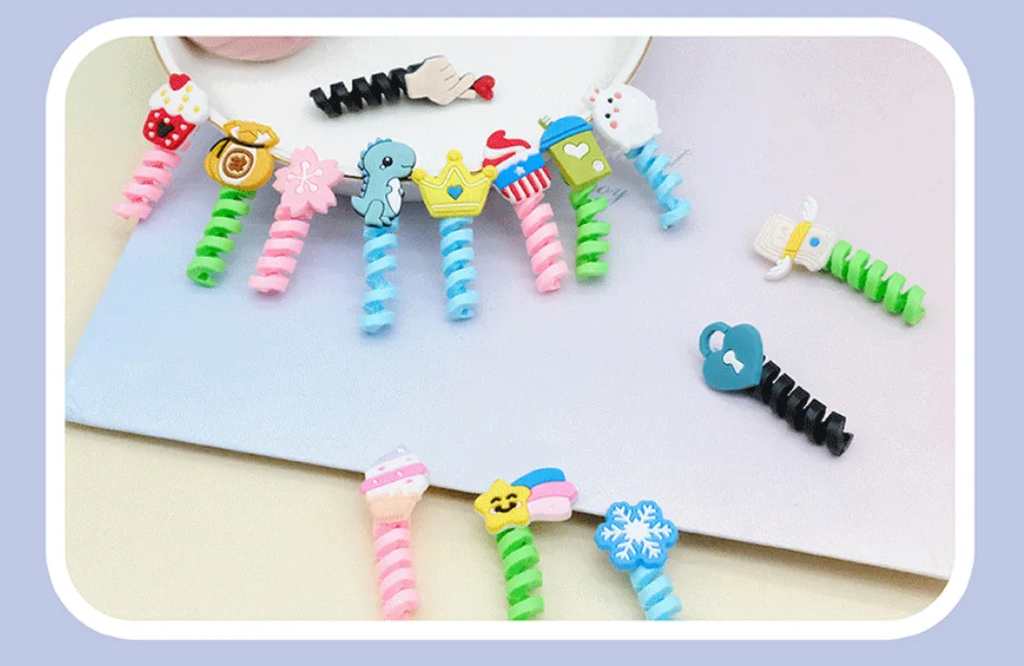 Yitkor Silicone USB Earphone Wire Cord Protection Cover