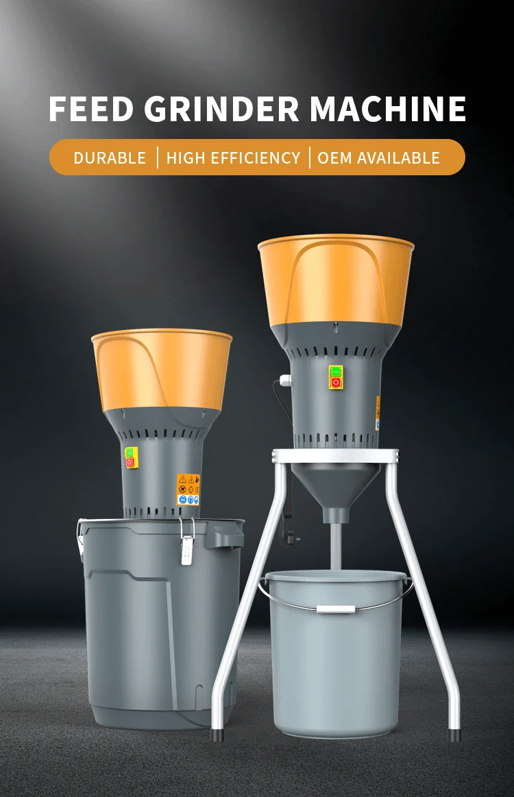 400kg/h Chicken Feed Mixer And Feed Crusher Machine With Ce Certificate ...