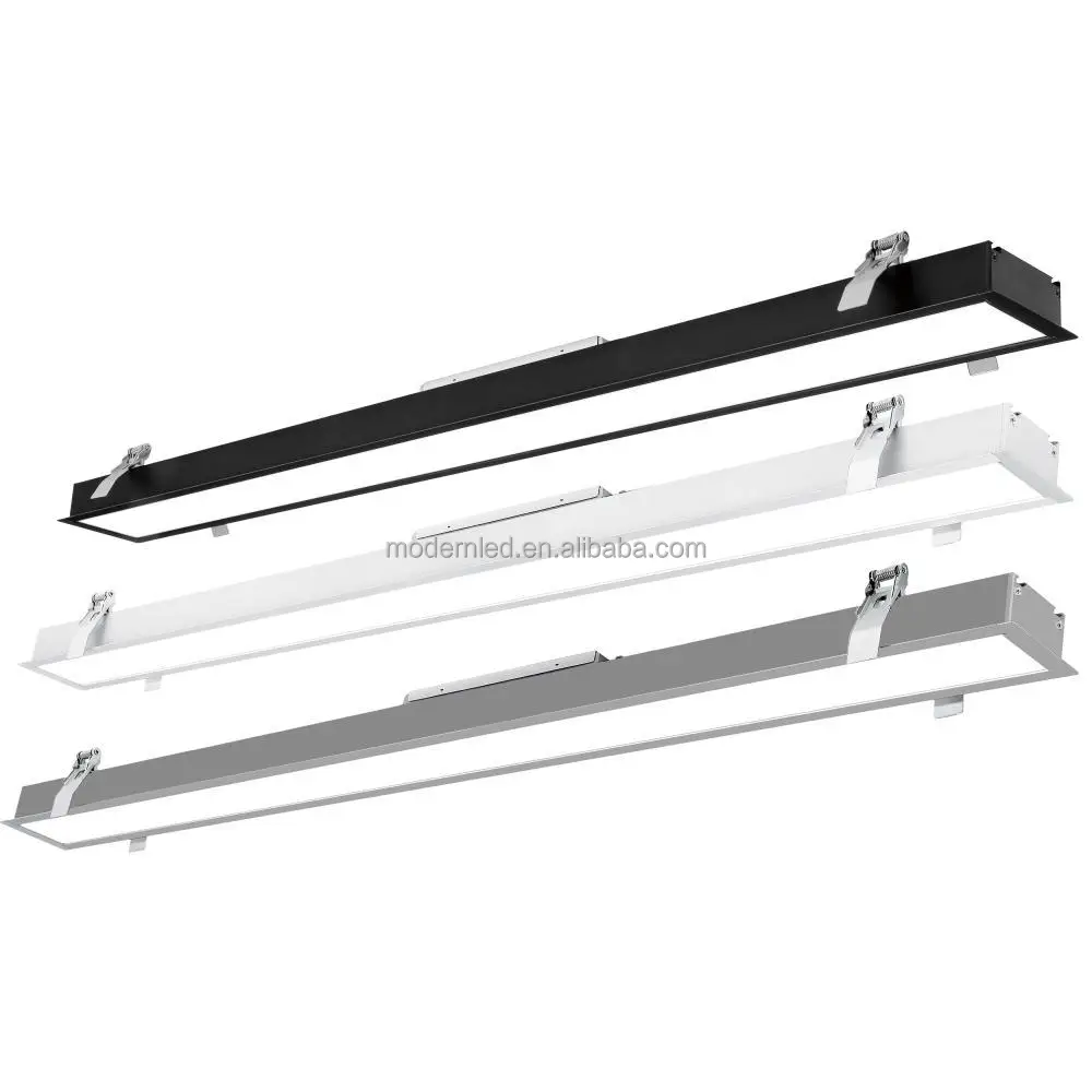 4ft Suspended Ceiling Lighting High Power Recessed Led Batten Linear ...