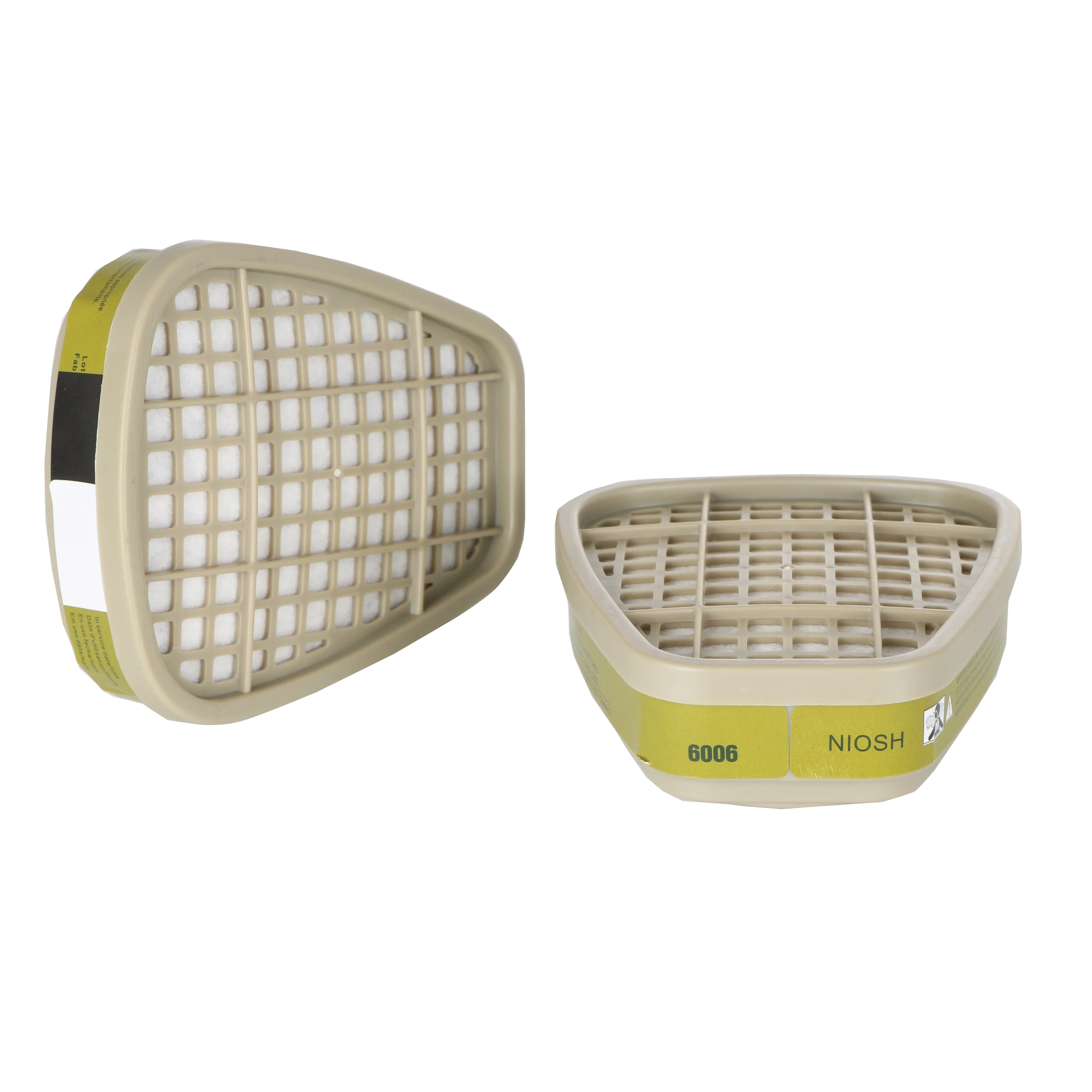 Multi Gas Filter 6006 Combined Vapor Cartridge Respirator Filter With ...
