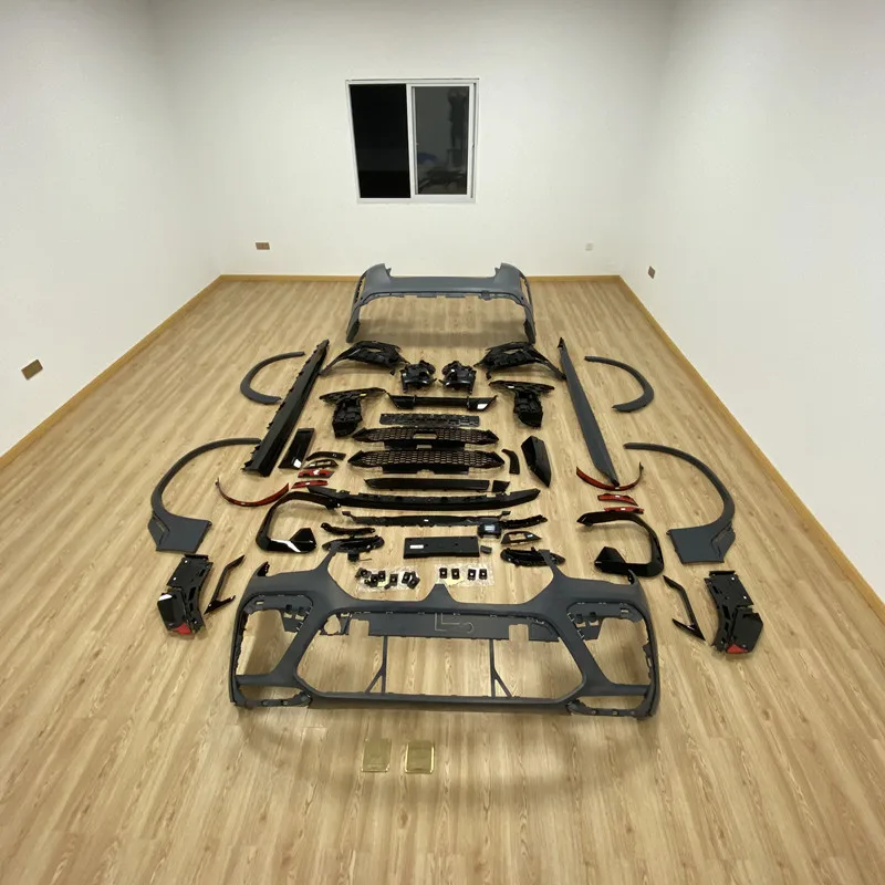 Auto Parts Body Kit X6m Style Front Rear Bumper Side Skirts For Bmw X6 ...