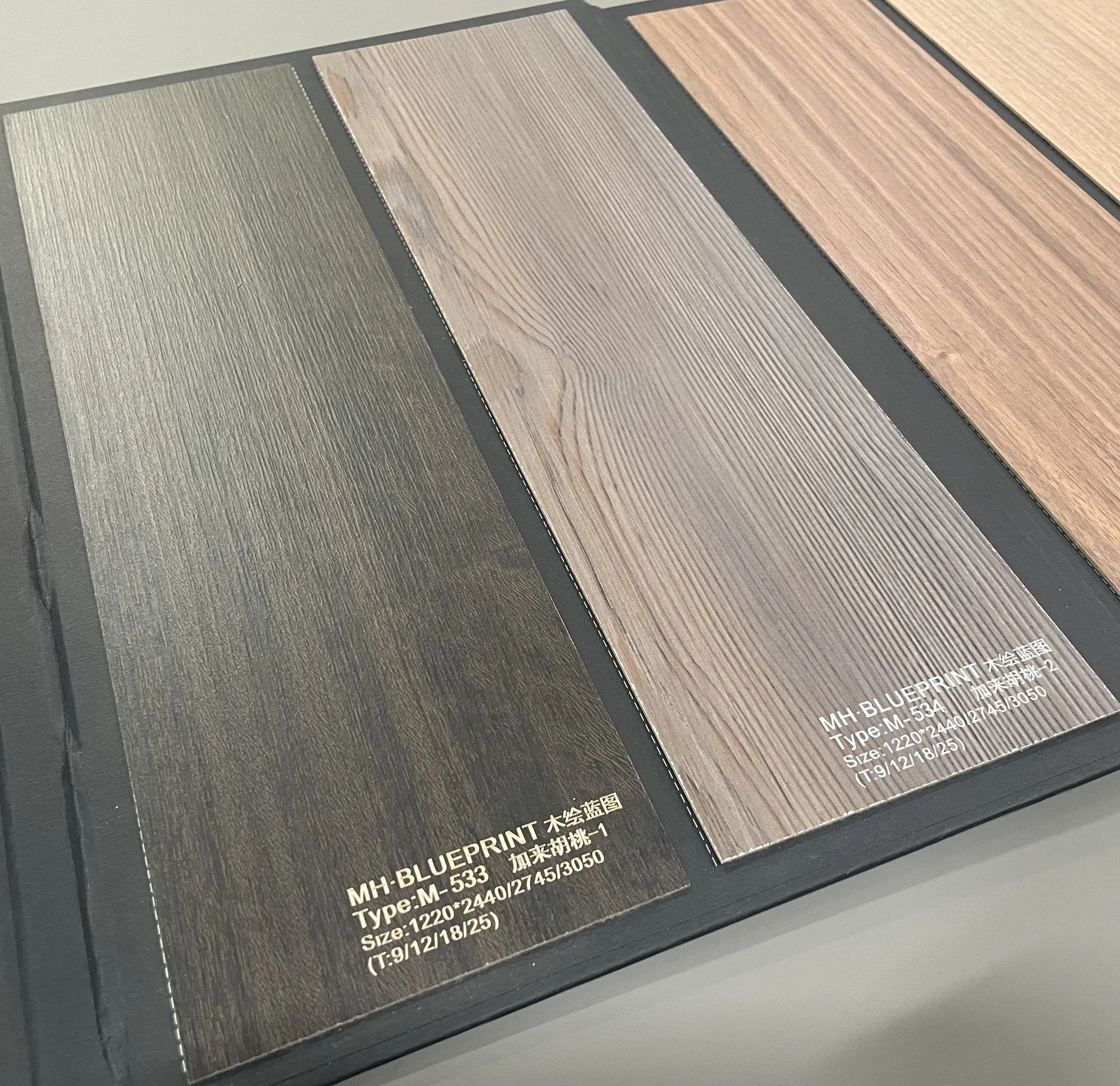 Texture Melamine Wood Grain Pattern in MDF , Particle Board and Plywood ...