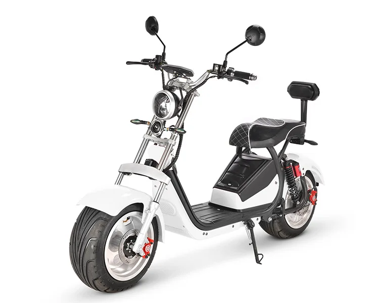 Moon Adult Fat Tire Electric Scooter 10 Inch Disc Brake Two-wheeled ...