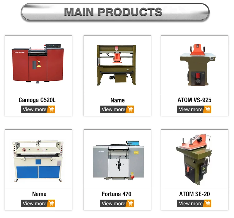 ATOM SE25 Hydraulic Die Cutting Press - Efficient Shoe Making