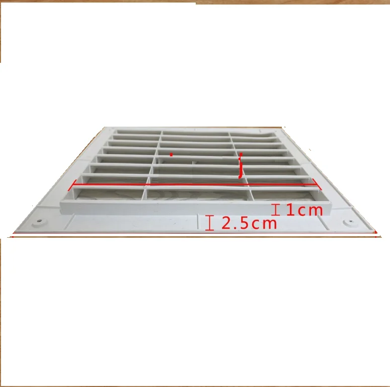 Hvac System Deflection Plastic Air Louver Air Grille Ventilation ...