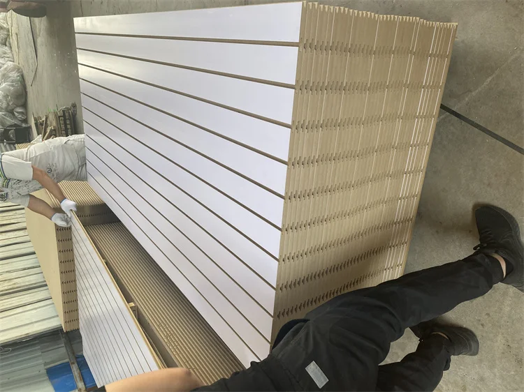 Display Racks Melamine Slatwall Panels - Versatile & Durable