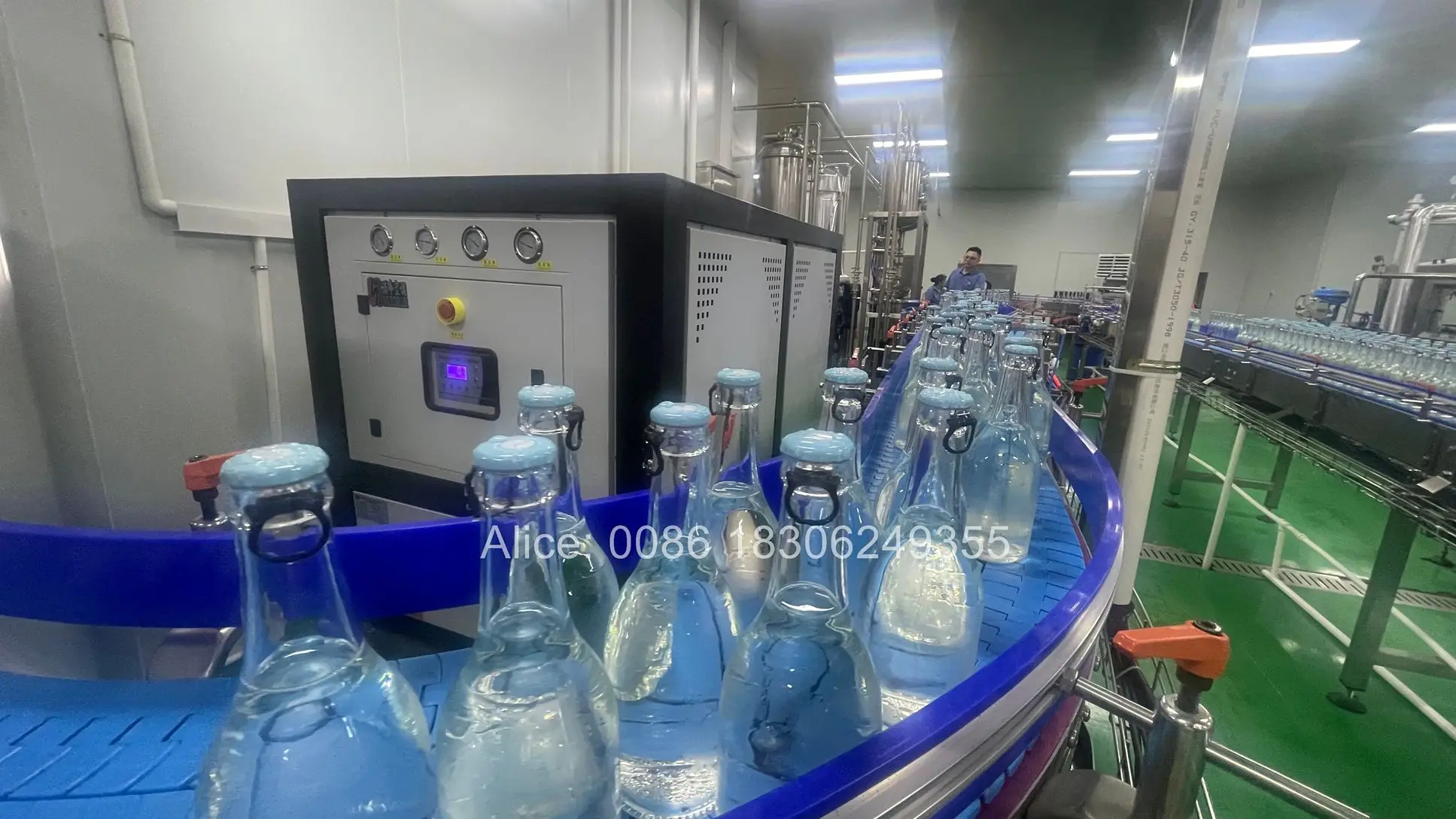 Glass Bottle Rinser Filler Capper Soft Drink Manufacturing Machinery ...