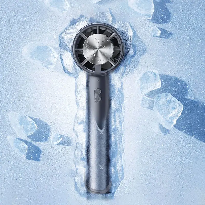 High Quality Hand Held Mini Potable Double Air Cooling Fan Custom Mini ...