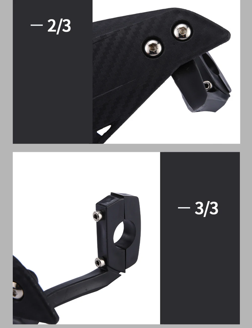 1 Pair 22mm Motocross Hand Guard Handle Protector Shield Handguards ...