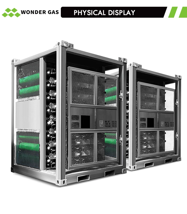 Wonder Gas DNV 2.7-1 Standard Offshore Gas Cylinder Rack