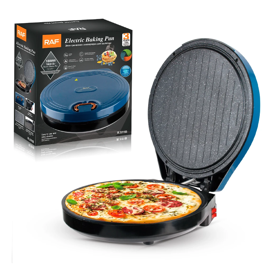 Breakfast Bread Toasting Nonstick Round Sandwich Grill Panini Press ...