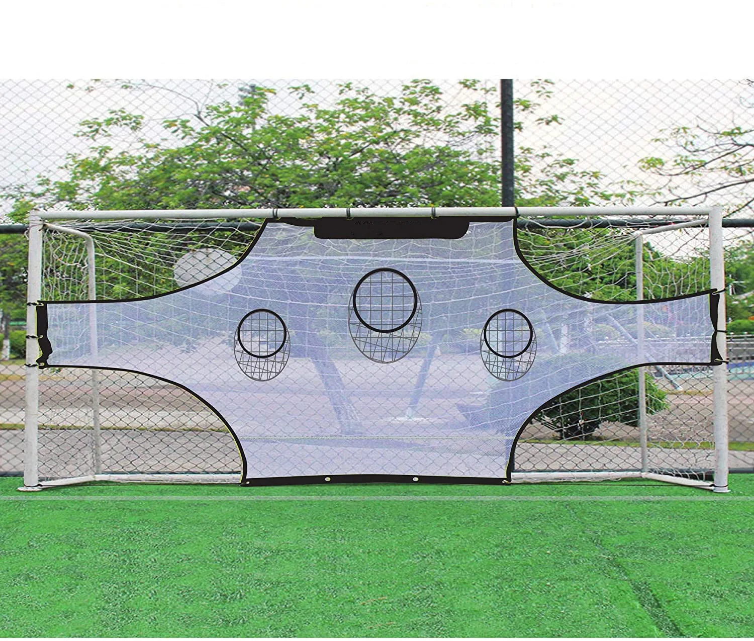 Portable Football Baseball Hitting Soccer Golf Shooting Goal Target Net ...
