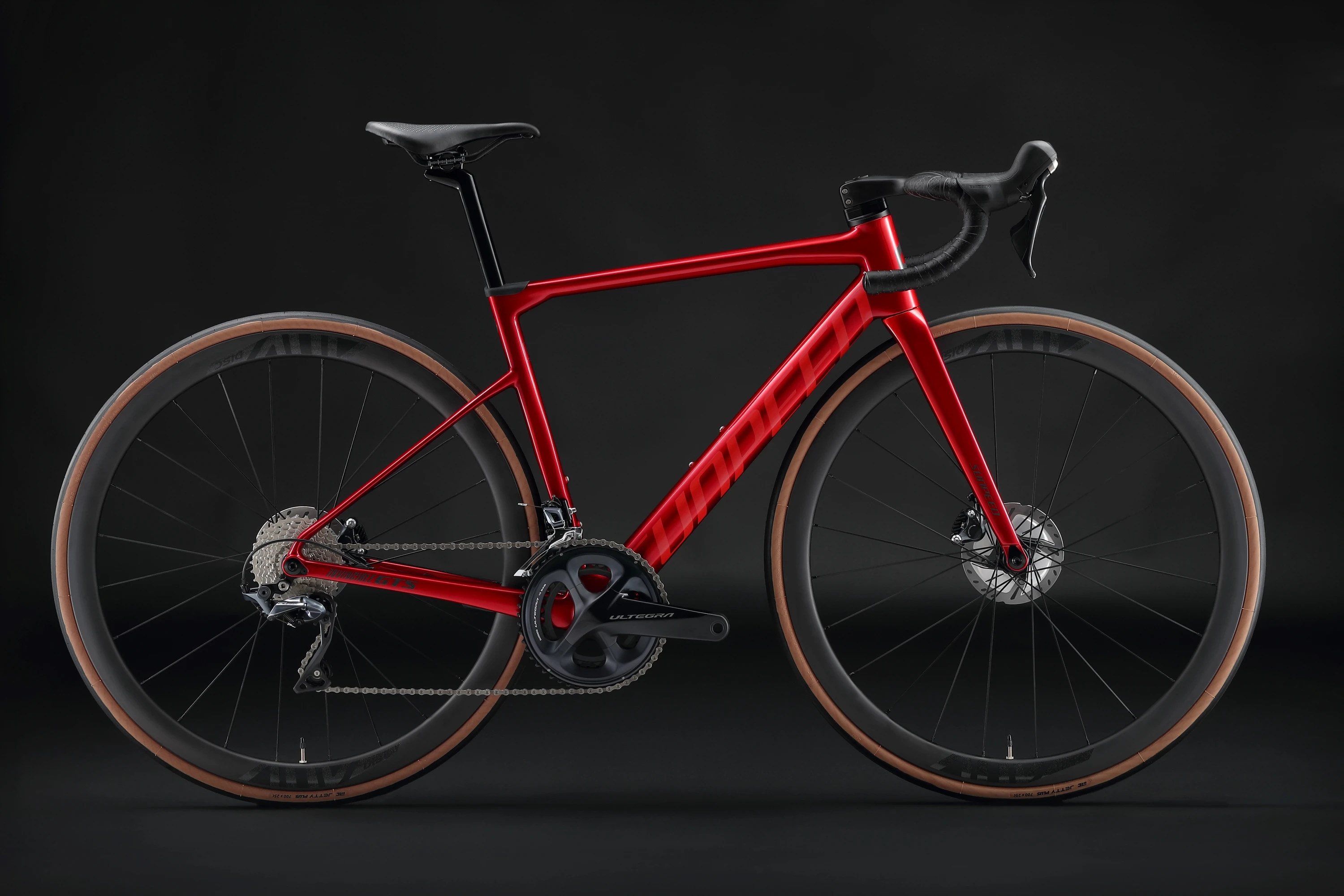 SUNPEED Invincible GTS Carbon Road Racing Bike with Hydraulic Disc Brakes