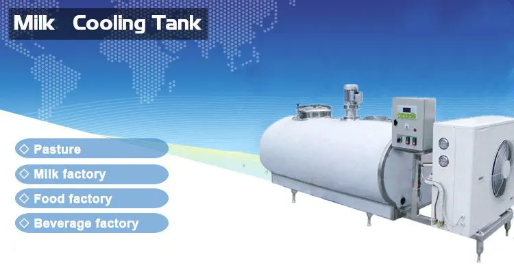 200l 500 Liter 1000 Liter Small Milk Cooler tank Milk Cooling tank Milk ...