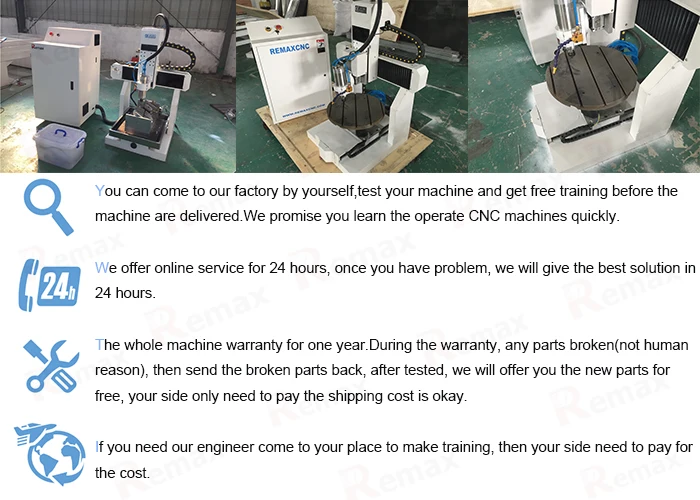 5 Axis 6060 Desktop Small CNC Router Metal Milling Engraving Machine ...