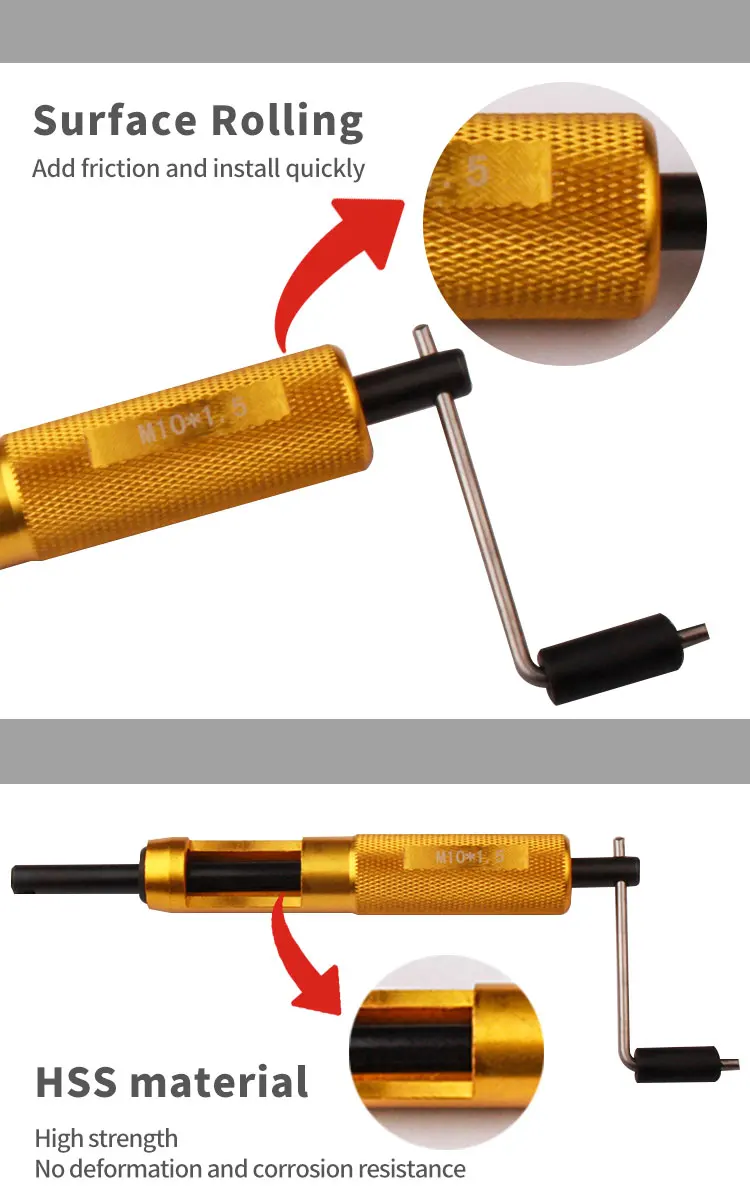 Helical Screw Insert Installation Tool - Thread Repair Kit
