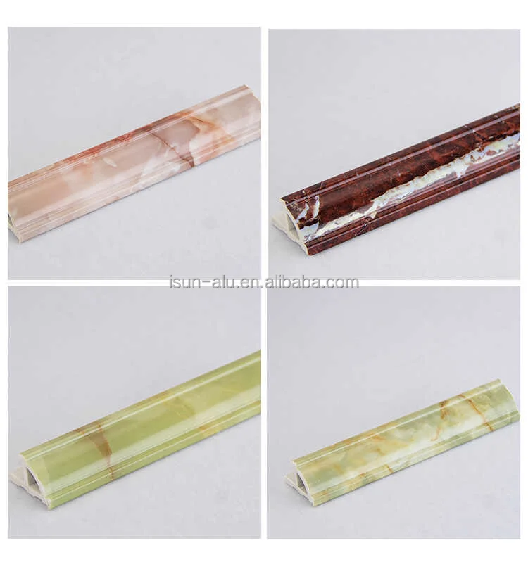 China Brushed Pvc Marble Stone Aluminum Tile Trim - Buy Ceramic Tile ...