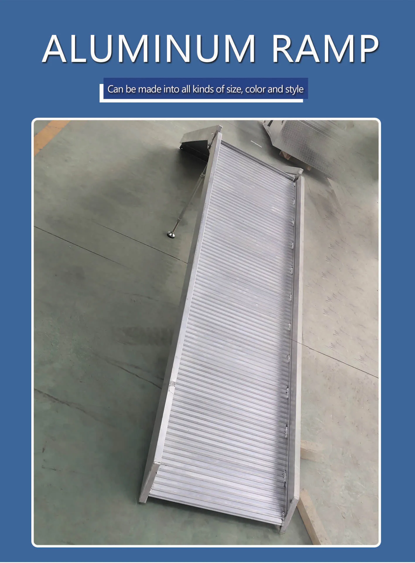 Car Trailer Ramps - Custom Aluminum Heavy Duty Loading Goods