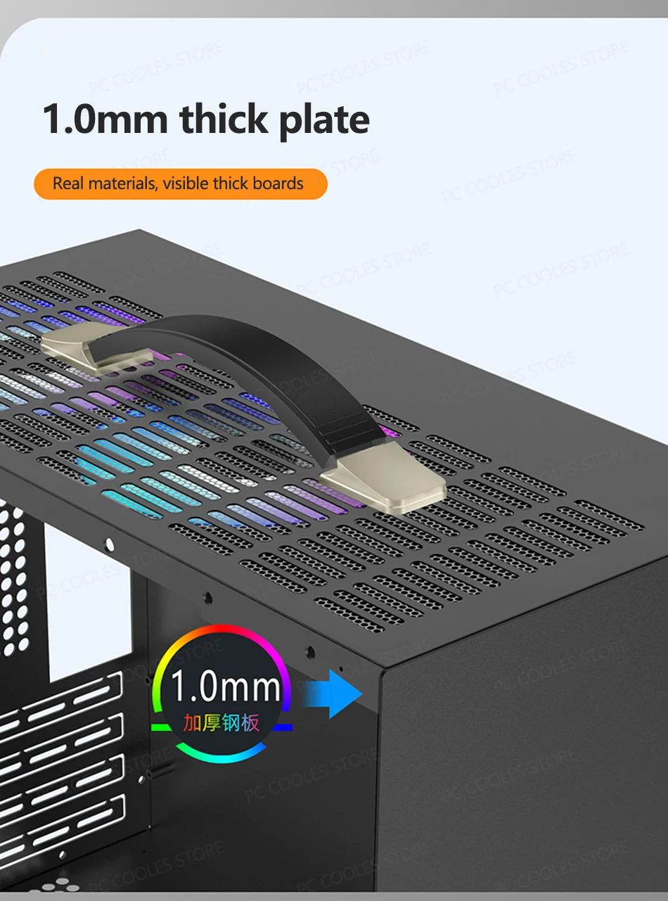 Power Train X100 M-ATX MicroATX Mid Tower Computer Case - ATX ...