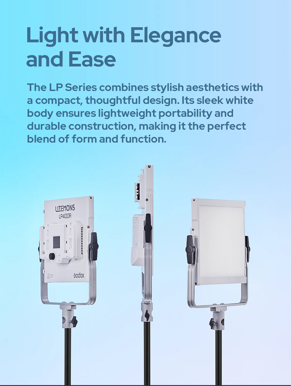 Godox LITEMONS LED Light Panels - High Brightness Fill Lights