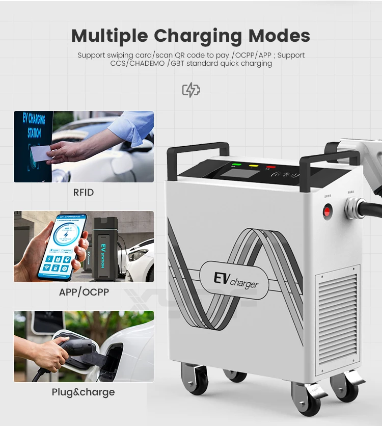 Xydf Portable On Board Charger 20/30/40kw Fast Charging Electric Car Mobile Dc Ev Charger ...