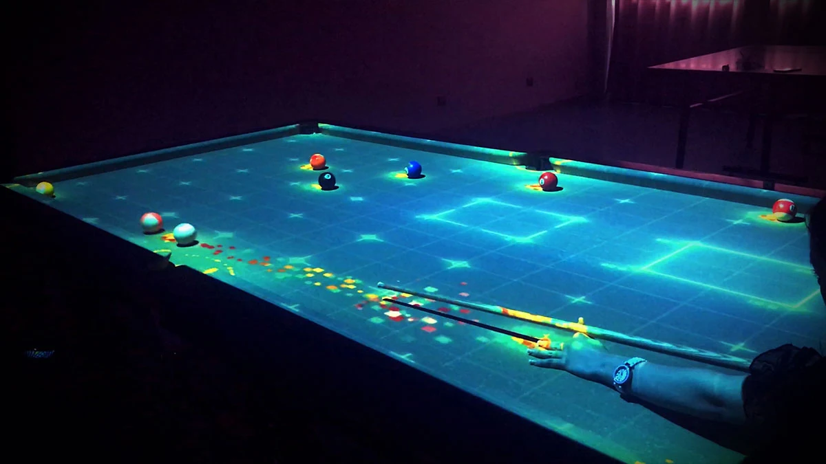 Large Indoor Interactive Entertainment Football Stadium