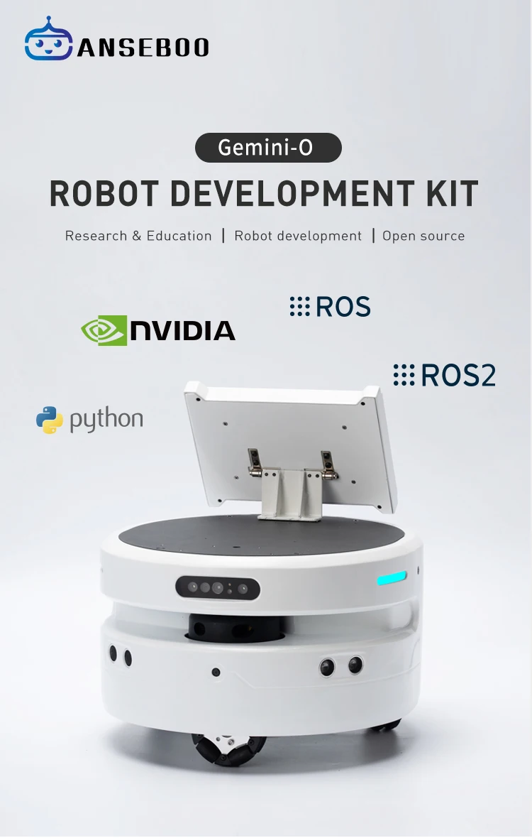 Universal Intelligence Robot Chassis Mini Robot Platform Cart Teaching ...