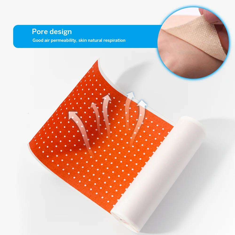 Africa Sparadrap Perforated White and Skin Color Zinc Oxide Bandage ...