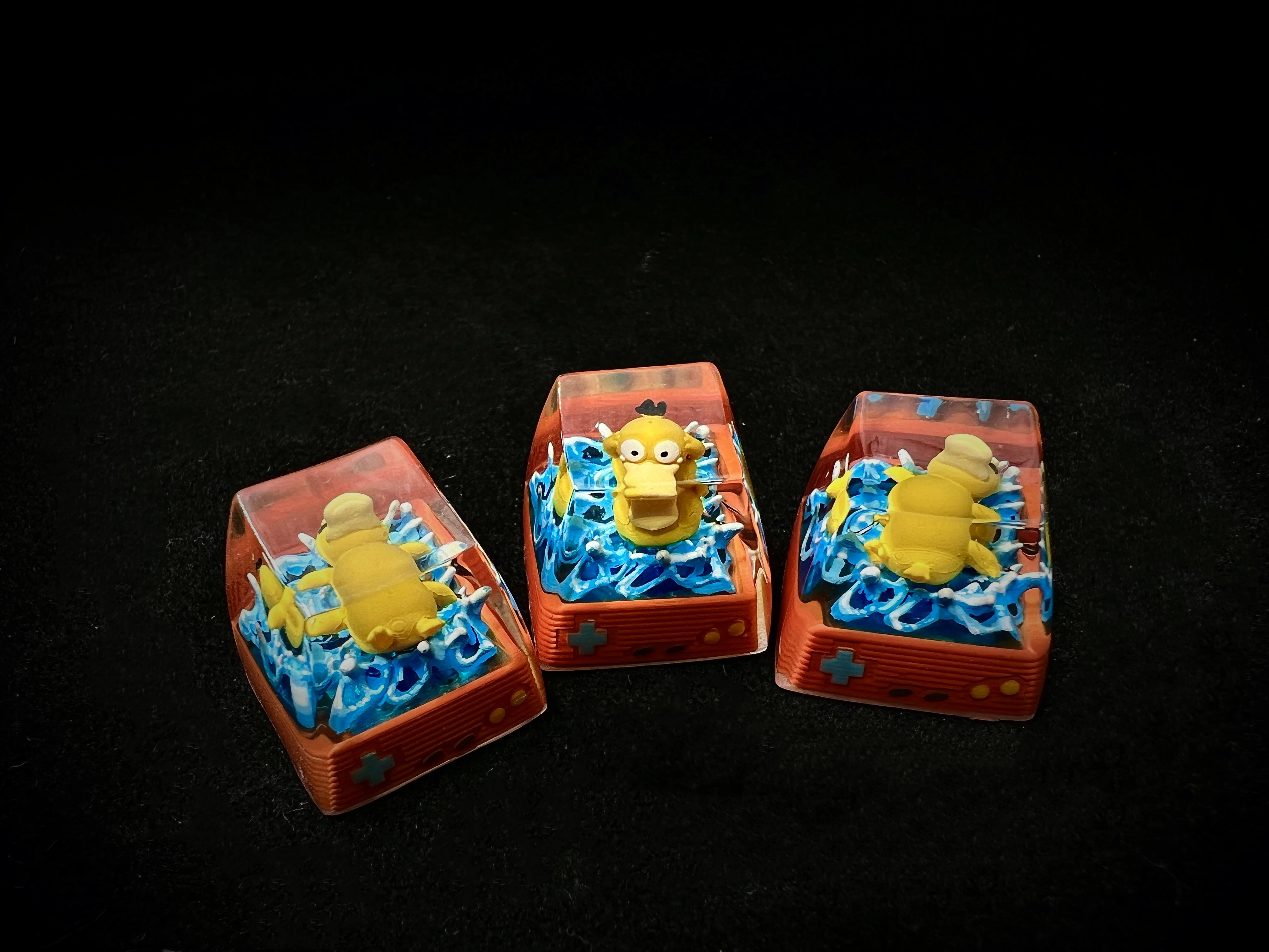 Handmade 3D Printed Anime Figure Keycaps for Mechanical Keyboards - OEM