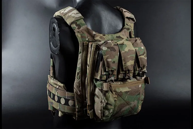 Sabado Nylon Plate Carrier Pouch Tactical Banger Molle Back Panel For ...