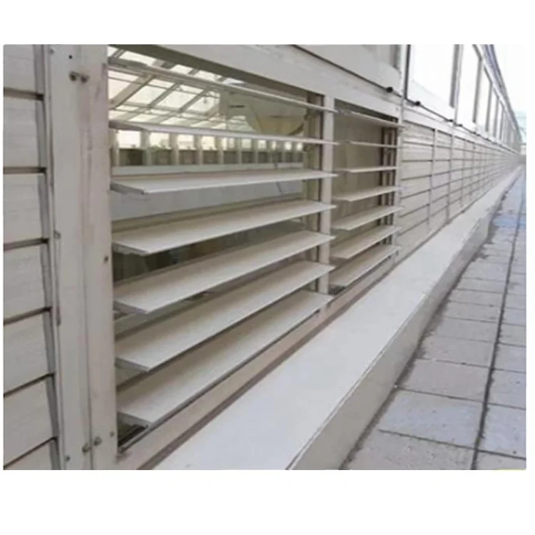 Pvc Shutters Motorized Manual Animal Husbandry Shutters Exterior Wall ...