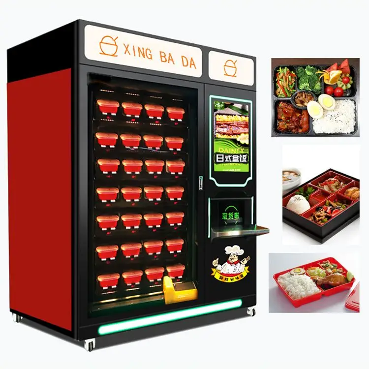 Alibaba.com: Cooked Food Microwave Heating Vending Machine, Self ...