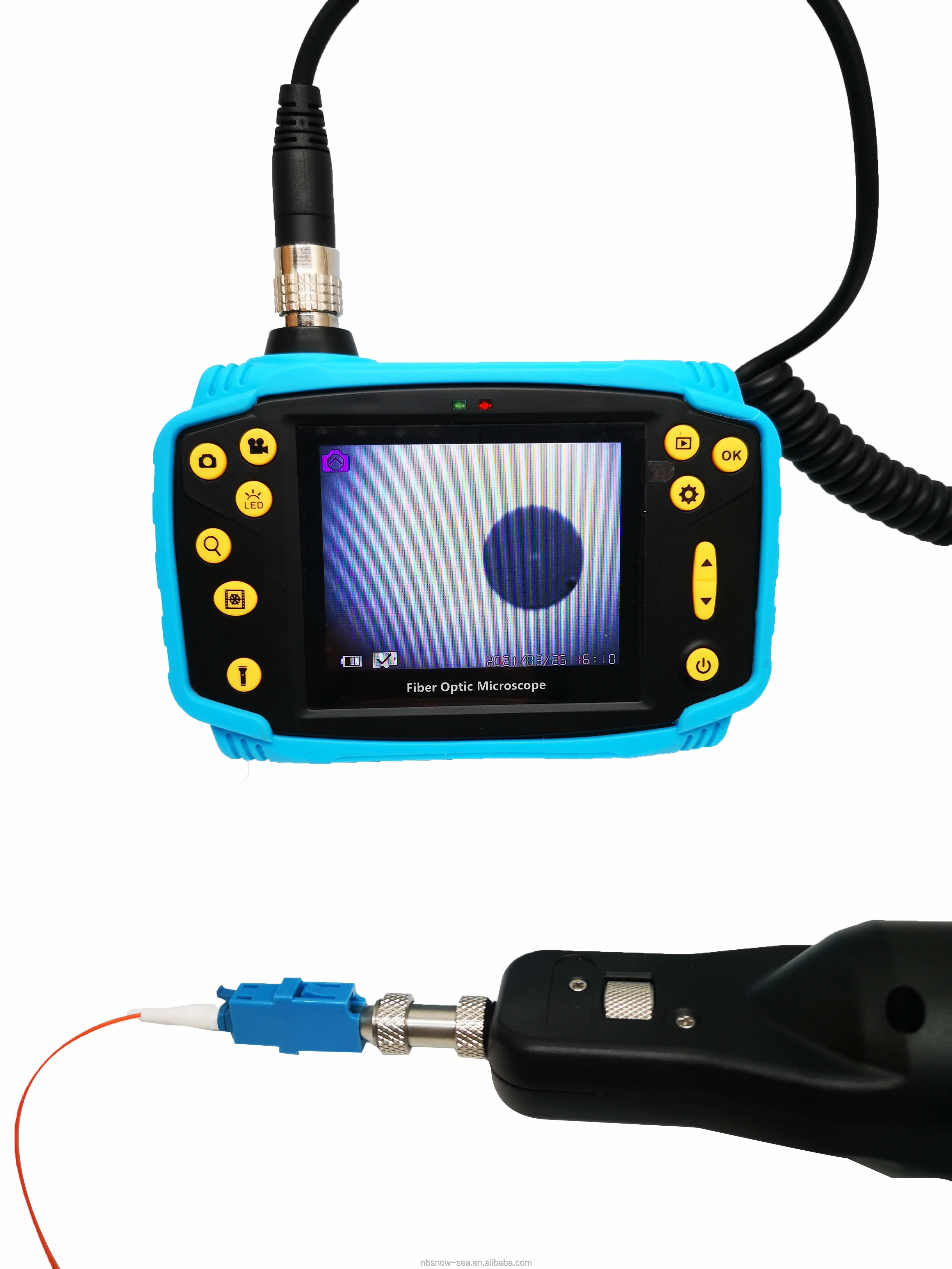 Fiber Optic Connector Inspection Microscope - Snow-Sea SNP5009