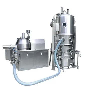 High Efficiency Fluidized Bed Dryer Spray Granulator For Factory - Buy ...