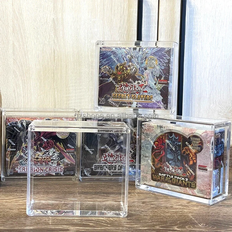 SHP Custom Yu-gi-oh Collectible Cards Acrylic Display Case Yu-Gi-Oh ...