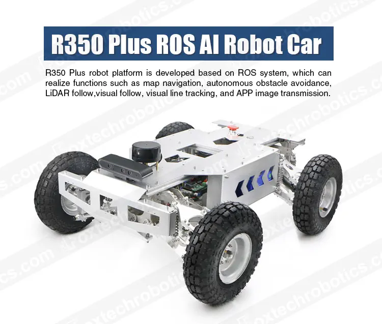 Xaviernx Lidar Follow Tracking Navigation Mapping ROS AI Robot Car