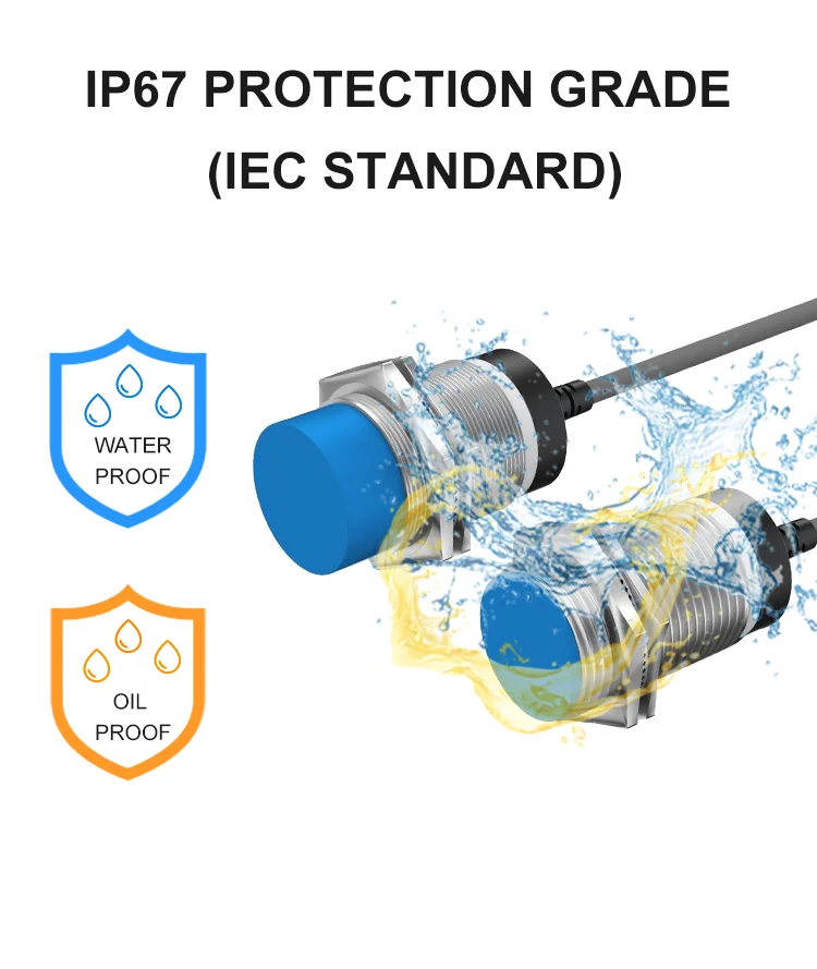 CHBG LR30 Series Proximity Switch - IP67 Protection