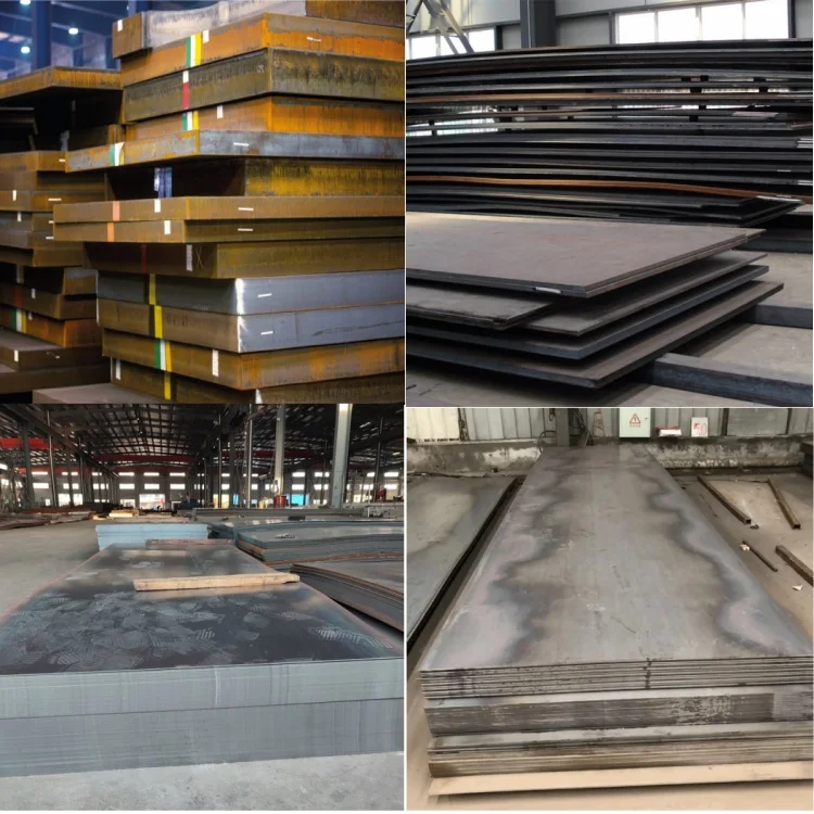 SS400 Q235 Q345 SPHC Hot Rolled Carbon Steel Plate Black Flat Steel ...