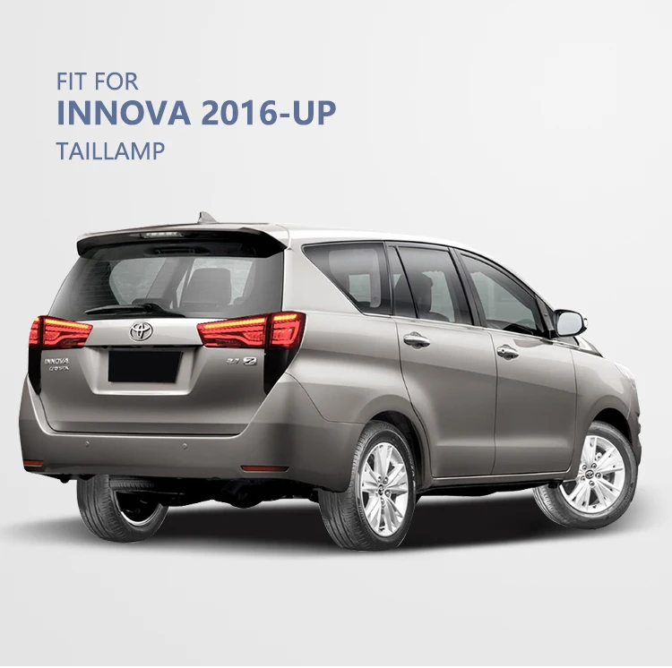 VLAND LED Taillights for Toyota Innova 2016-UP with Sequential Turn Signal