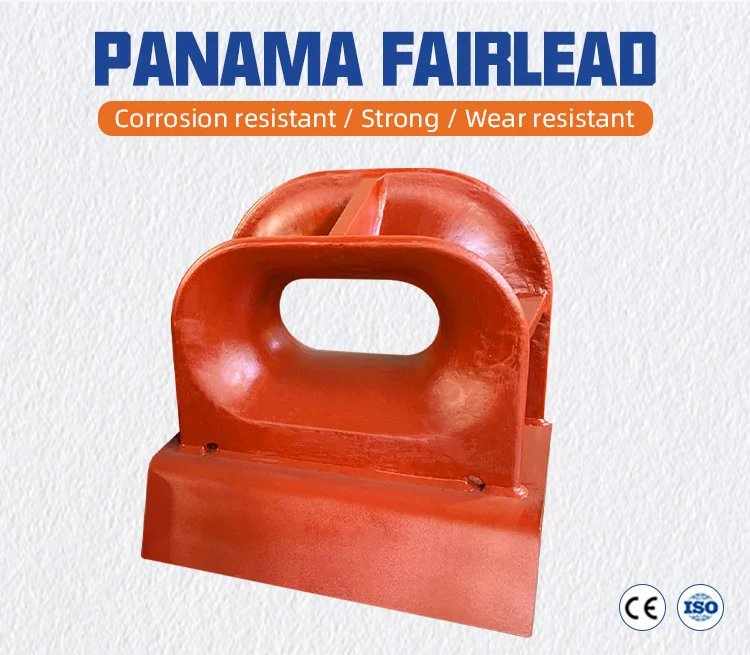 Marine Ship Bulwark Mounted Mooring Panama Chock for Boat