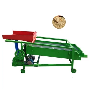 Grain Screening Machine Paddy Seed Cleaner Cleaning Grain Vibrating Screen Machine - Buy Grain ...