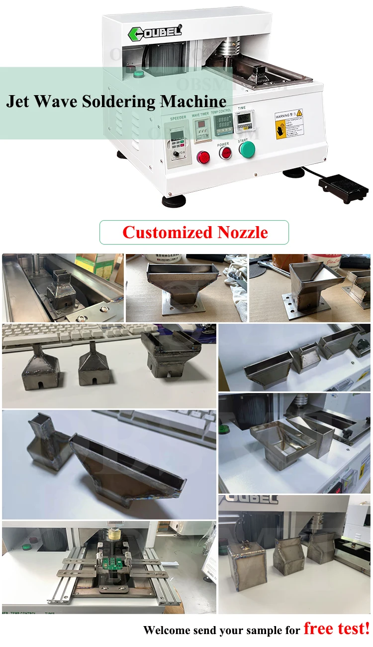 Automatic DIP Wave Soldering Pot for PCB & Electronic Soldering Machine ...