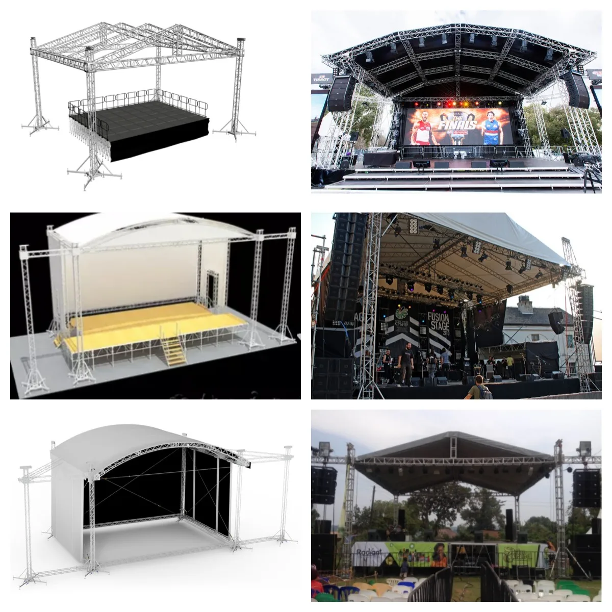 Easy To Carry And Install Aluminum Truss S Display Space Frame Indoor ...