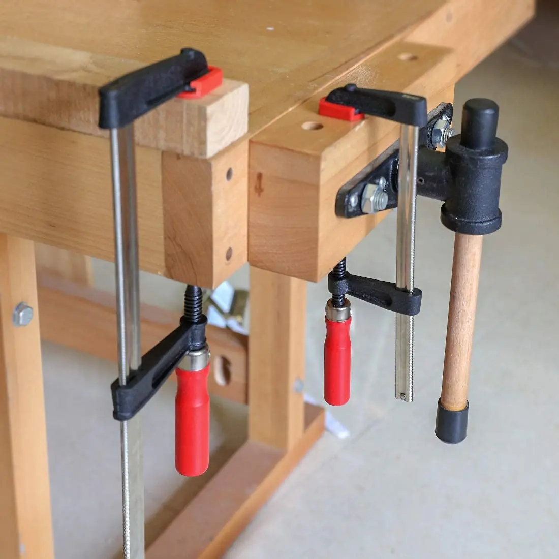 Heavy Duty Quick Slide Aluminium Alloy Handle Bar Parallel Wood Work F ...