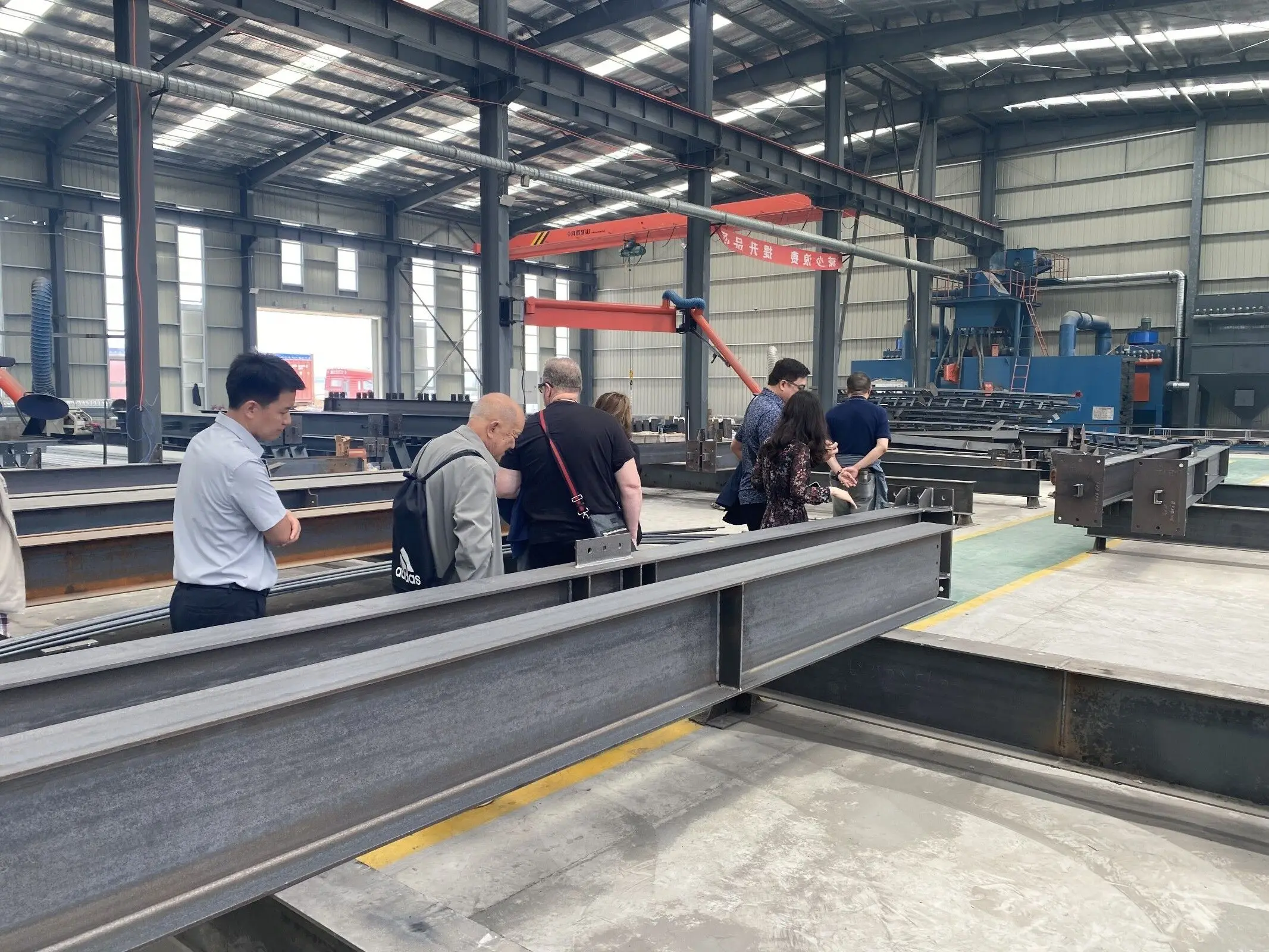 Complete Full Set SANHE Brand Modern Light Steel Farm Building ...