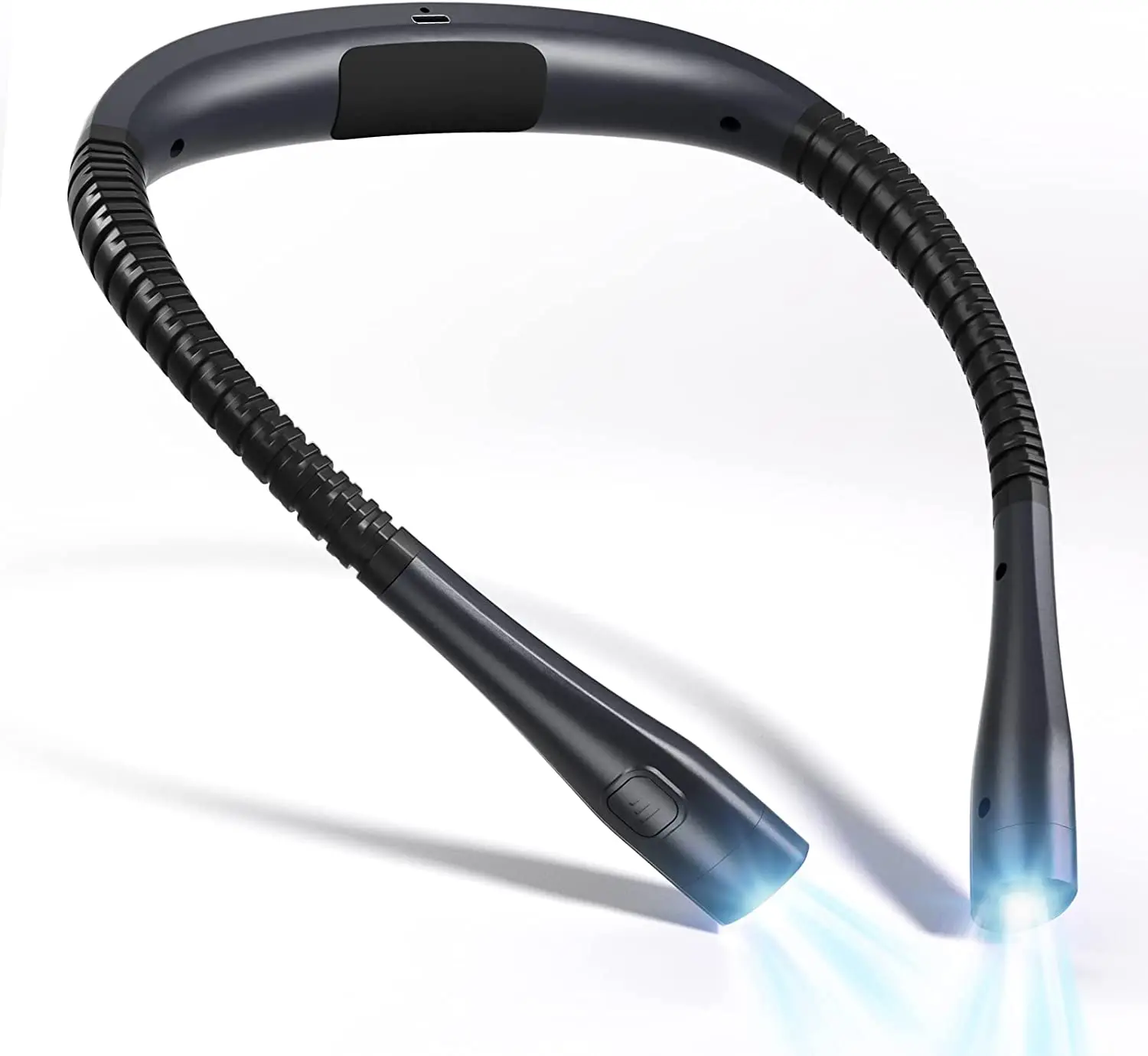 3 Color Adjust Neck Reading Light Hand-free Book Light For Reading With ...