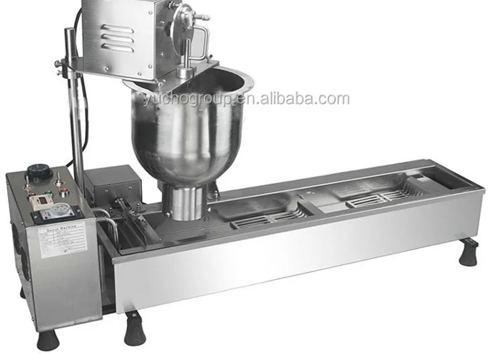 Fully Automatic Small Commercial Industrial Yeast Fryer Donut Maker ...