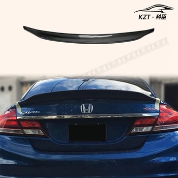 For Honda Civic 9th Generation 2013-2015 Do Style Rear Spoiler Carbon ...