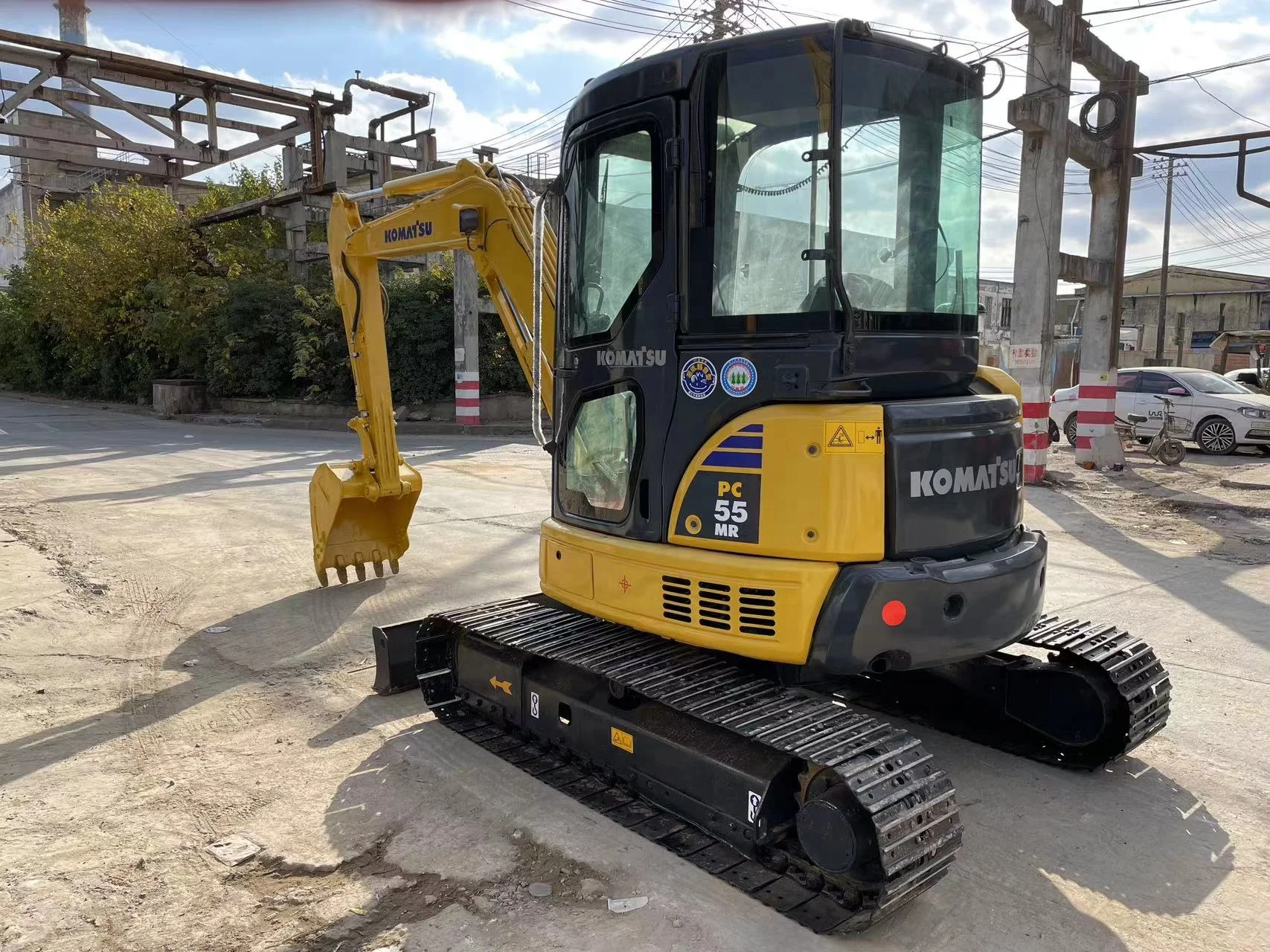 Excavator Komatsu Pc55 Best Lowest Price 5tons Used Komatsu Pc55mr ...